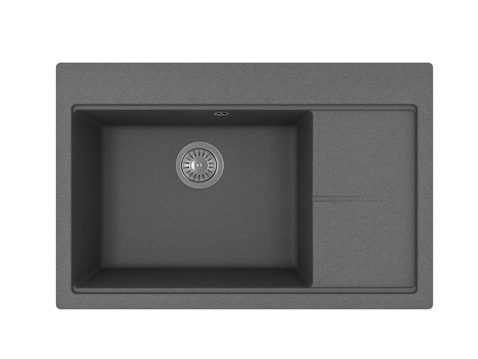 Кухонная мойка Florentina Россана 780, черный FS Искусственный камень