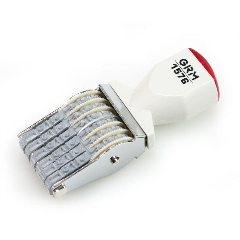 GRM 1576 нумератор ленточный, 6 разрядов, высота шрифта 7 мм