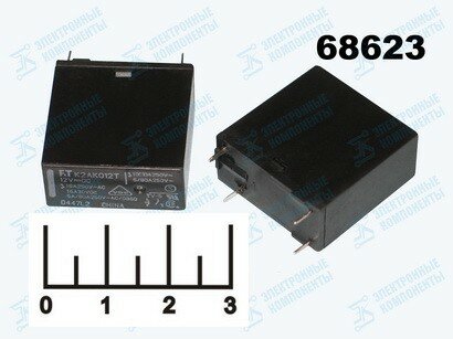 Реле =12V 16A/250V K2AK012T