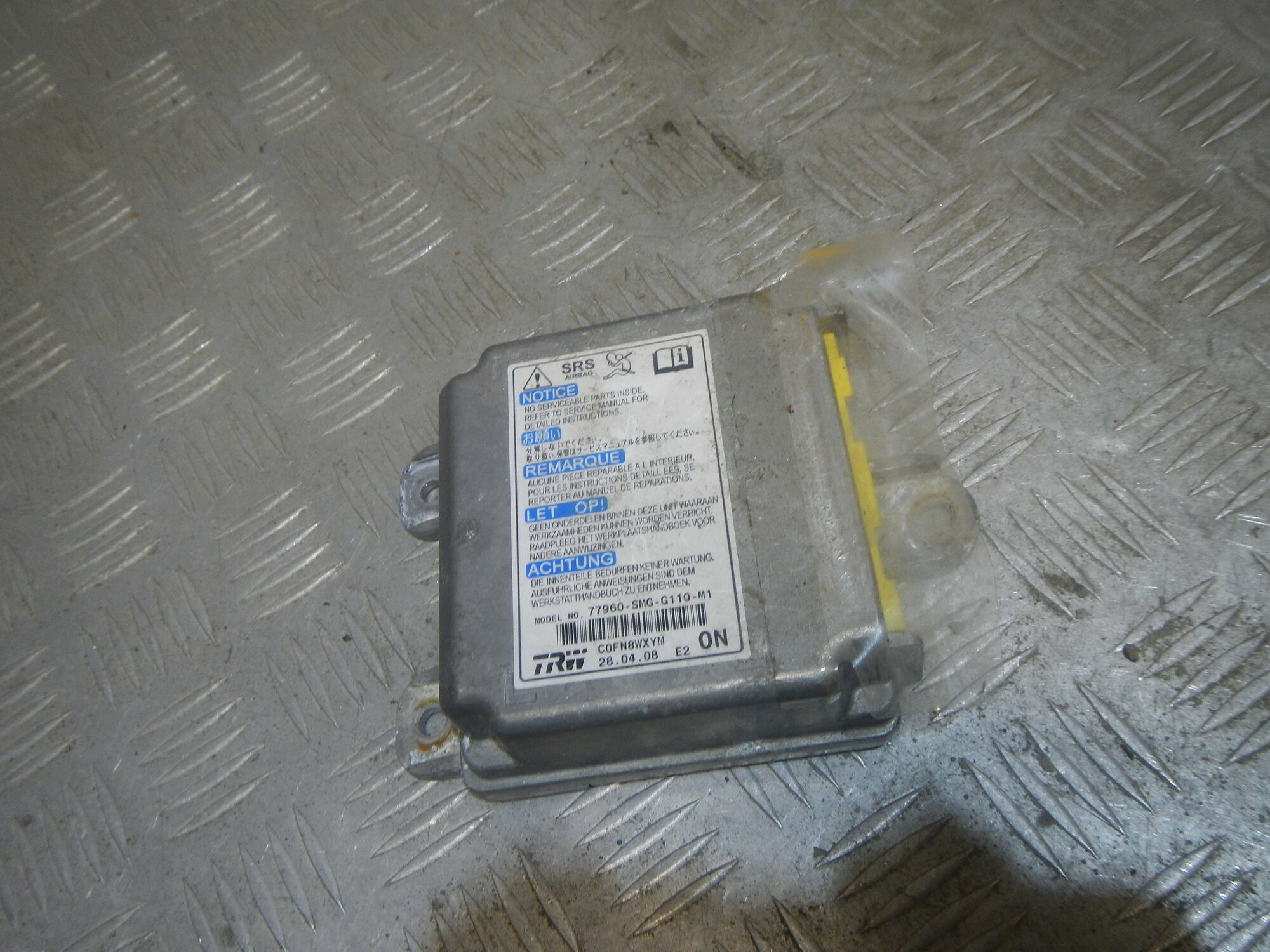 Б/У Блок управления AIR BAG, Honda (Хонда)-CIVIC 5D (06-12) HONDA CIVIC 5D (06-12) Без видимых повреждений. 555985 HONDA...