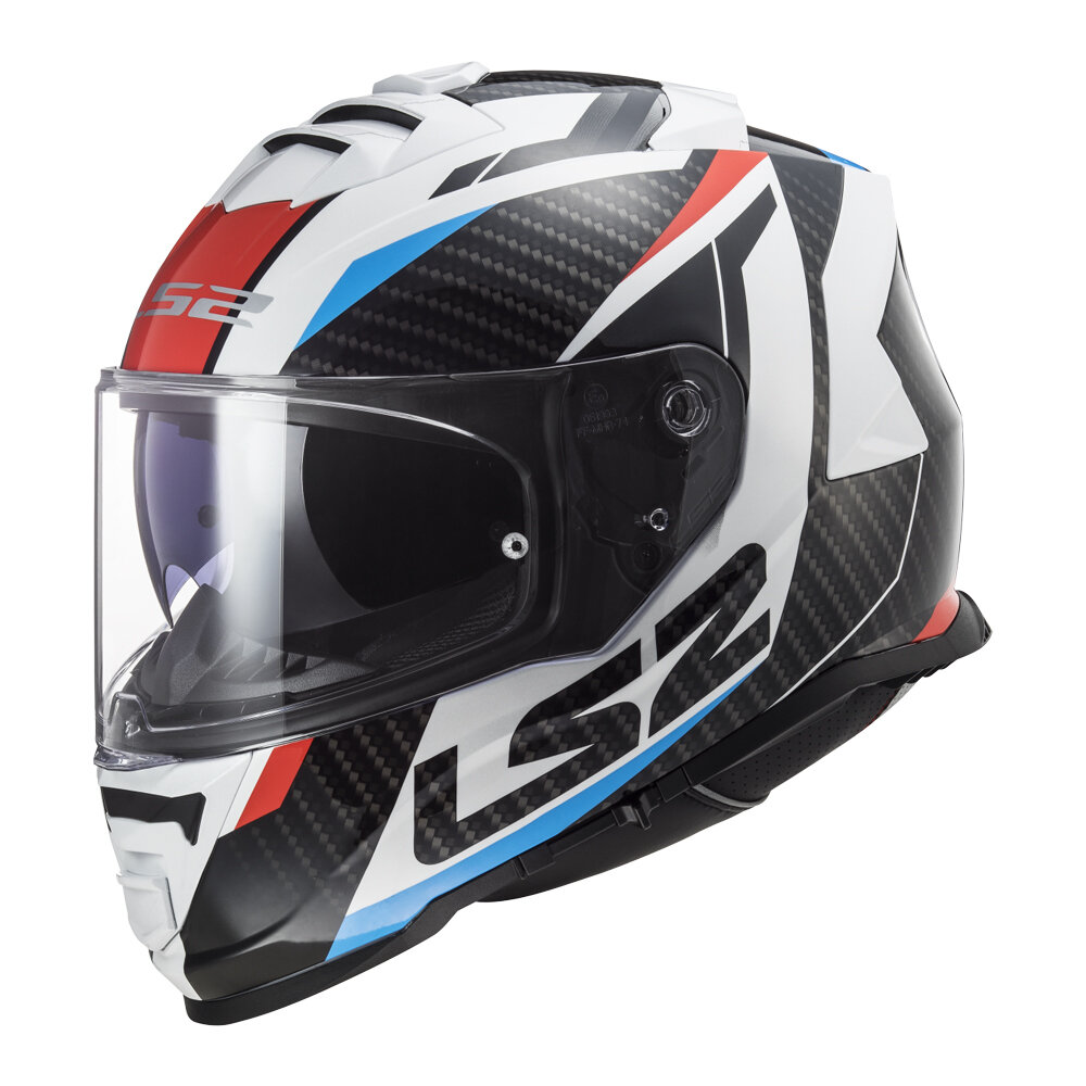 Мотошлем LS2 FF800 STORM II RACER (красно-синий, глянцевый, RED BLUE, S)