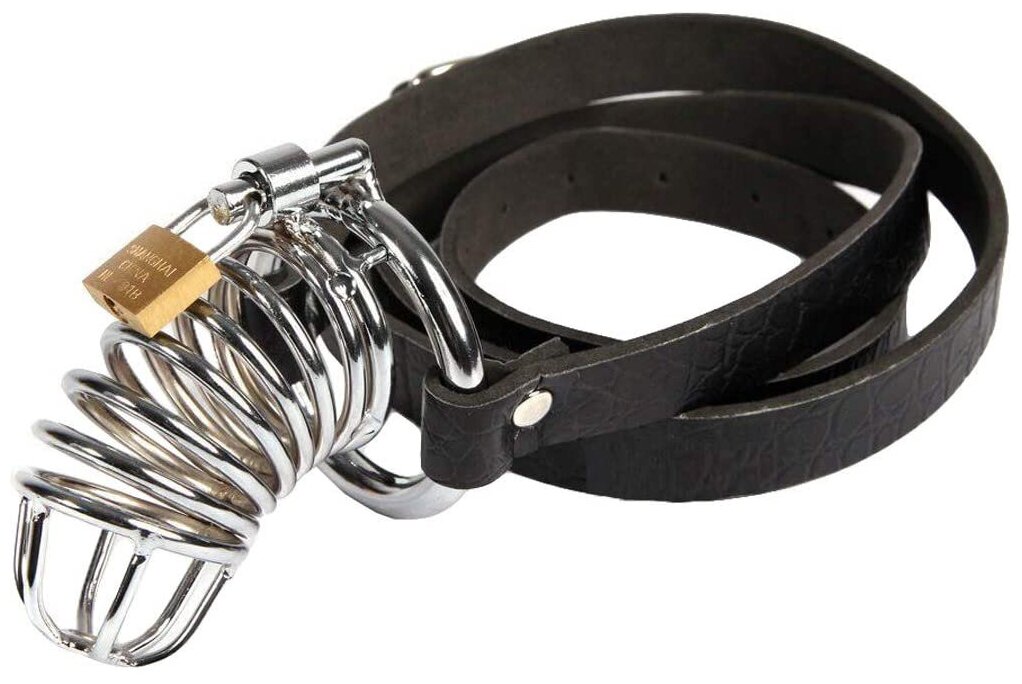 Пояс верности Pipedream Extreme Chastity Belt, серебристый