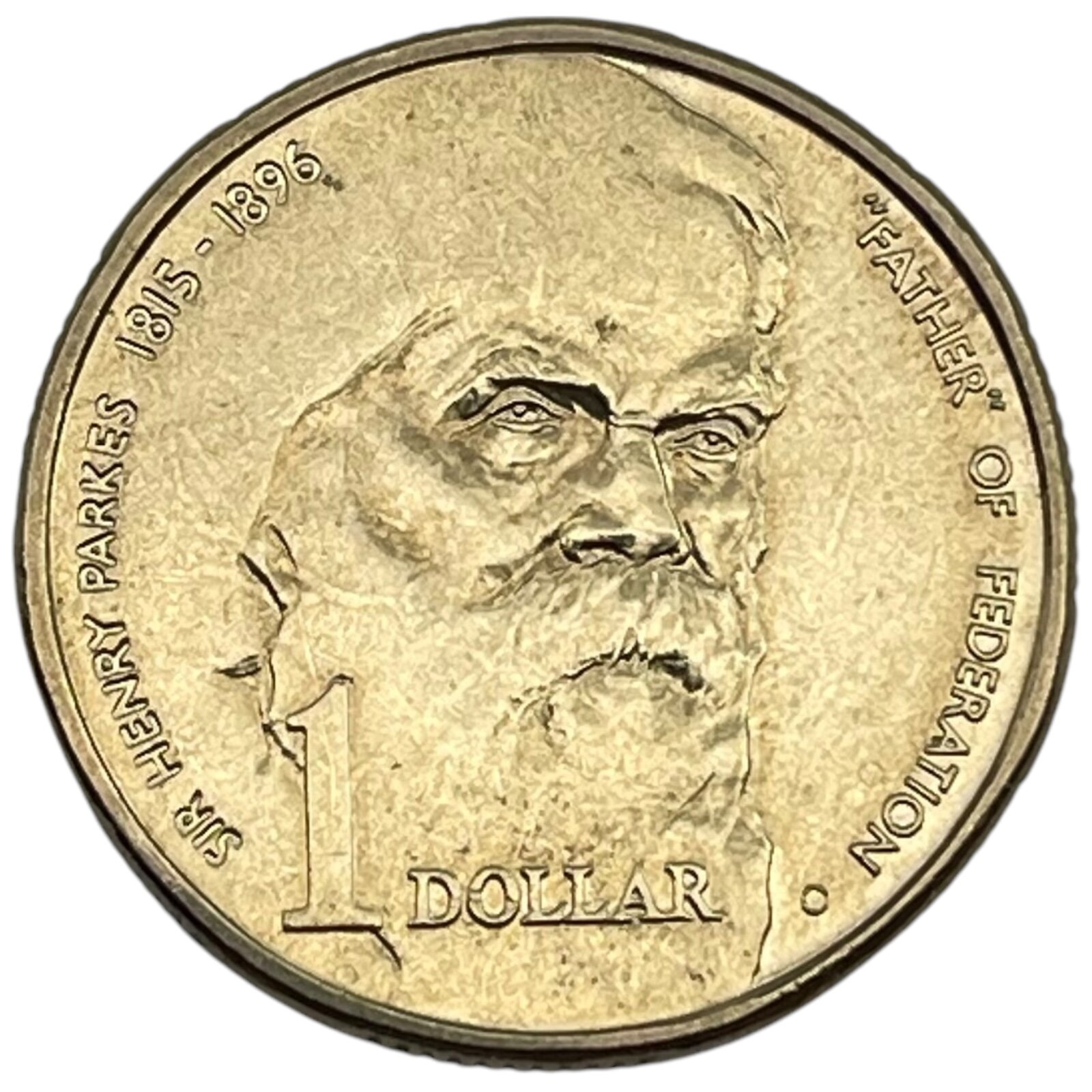 Австралия 1 доллар 1996 г. (100 лет со дня смерти сэра Генри Паркса) (C)