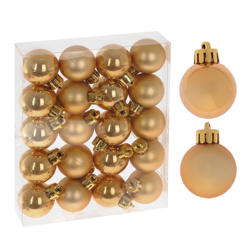 Набор из 20шт Украшение новогоднее "Шар", D 3 см, L11,5 W3 H14,5 см