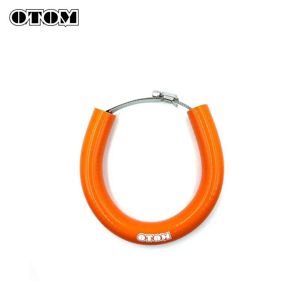 OTOM универсальная защита выхлопной трубы мотоцикла кольцо глушитель резиновая защита для KTM CRF KXF YZF RMZ AVANTIS MOTOLAND BRZ KAYO GR Оранжевый, Orange