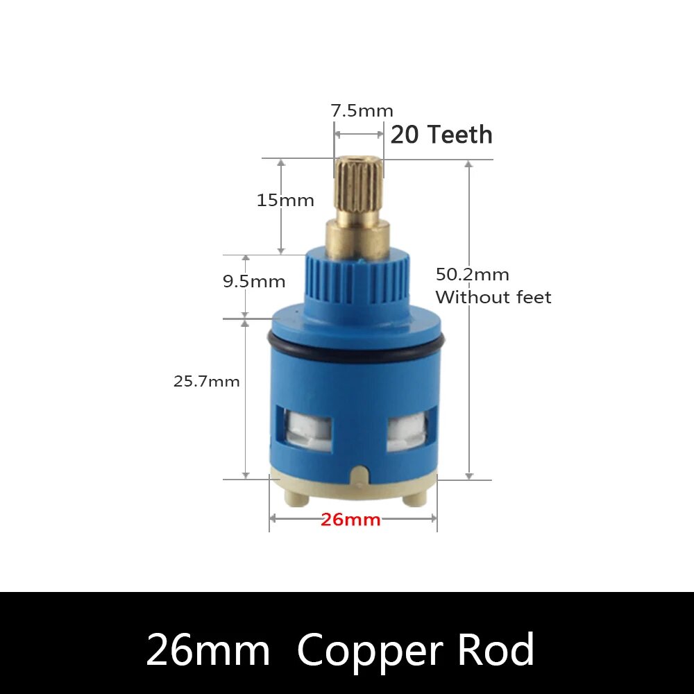 Картридж для смесителя Gnimauhz 26 мм 3 режима Copper Rod