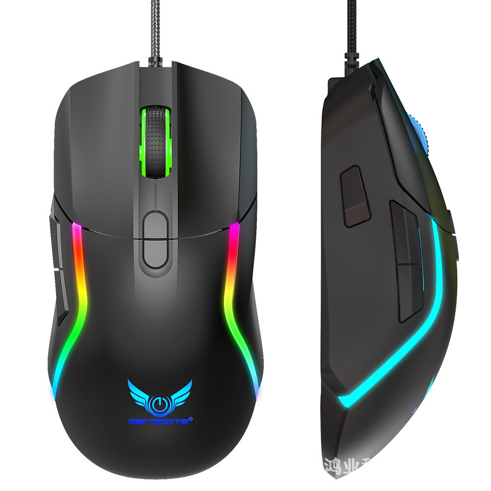 Игровая проводная мышь Zero Point G28 для PUBG, макропрограммирование, RGB, конкурентоспособная компьютерная мышь, прямые поставки от производителя