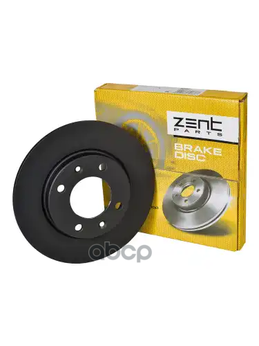 Диск тормозной задний! Peugeot 206/306, Citroen Saxo/ZX 1.4-2.0 91> ZENTPARTS арт. Z06294