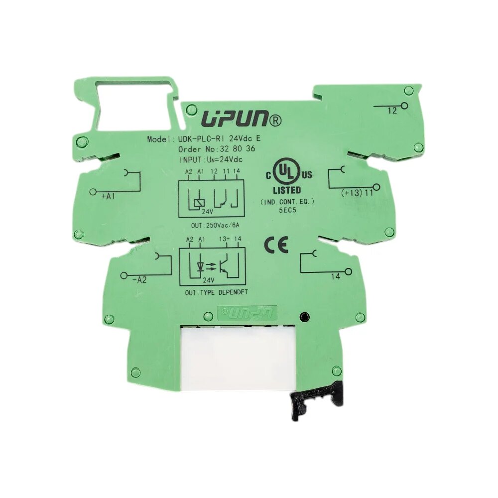 Модуль релейный UPUN UDK-PLC-RI 24Vdc E 328036, эксплуатации
