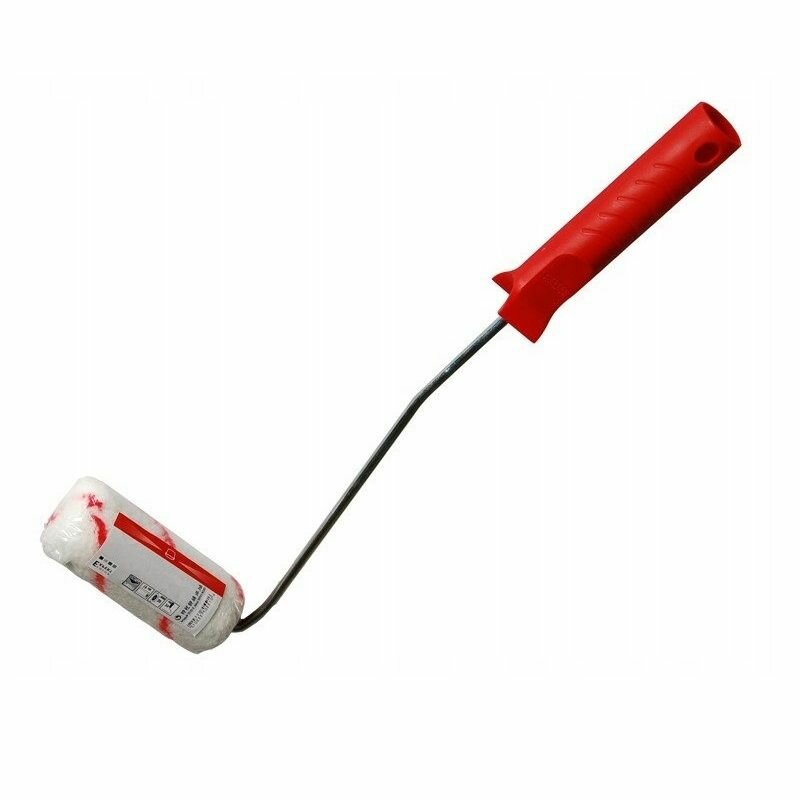 Мини-валик с ручкой Color Expert Red 86983902 полиэстер ворс 12мм (100*30*6мм)