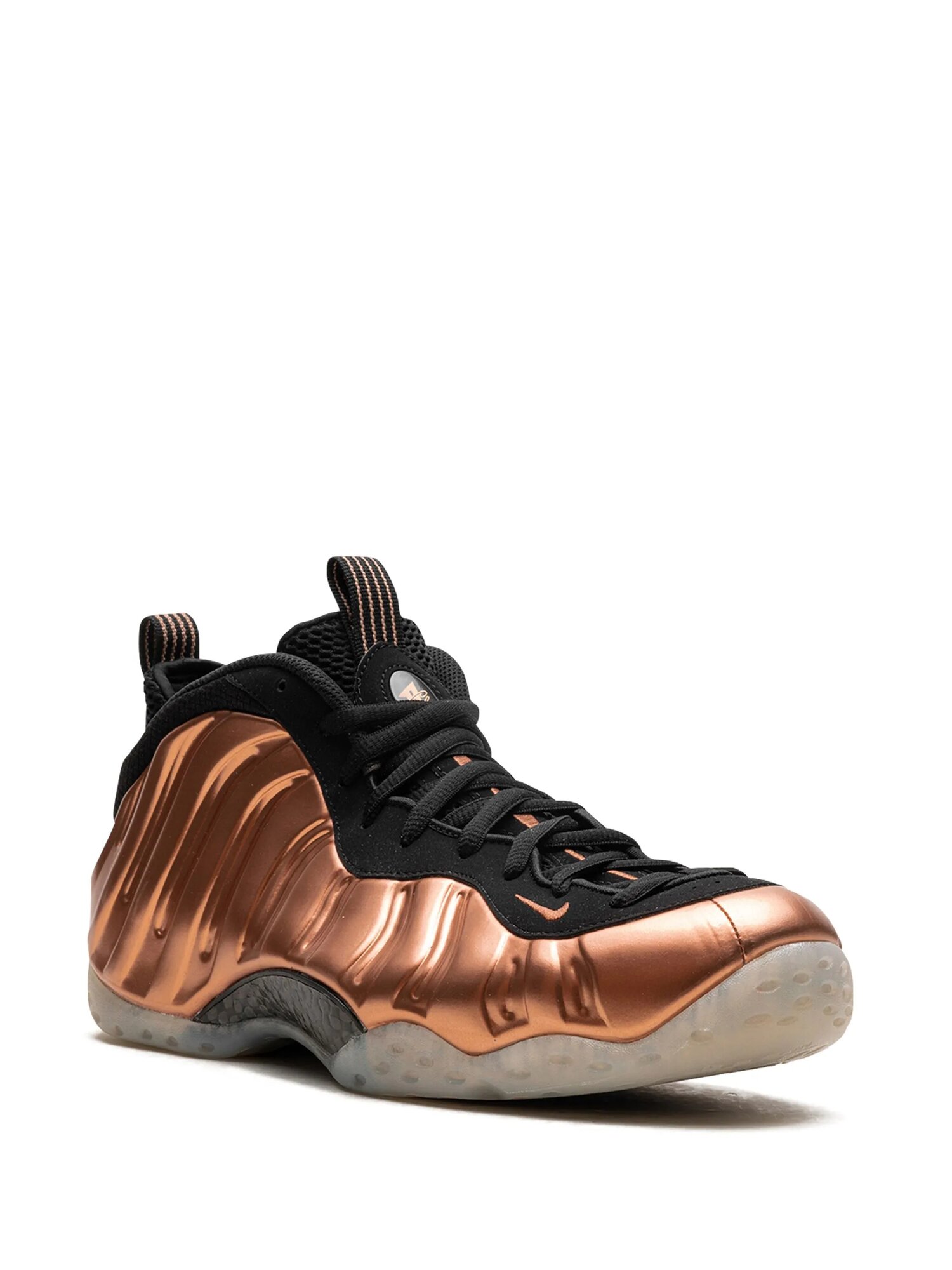 Кроссовки NIKE Air Foamposite One, размер 14 US, black/black — фото 1
