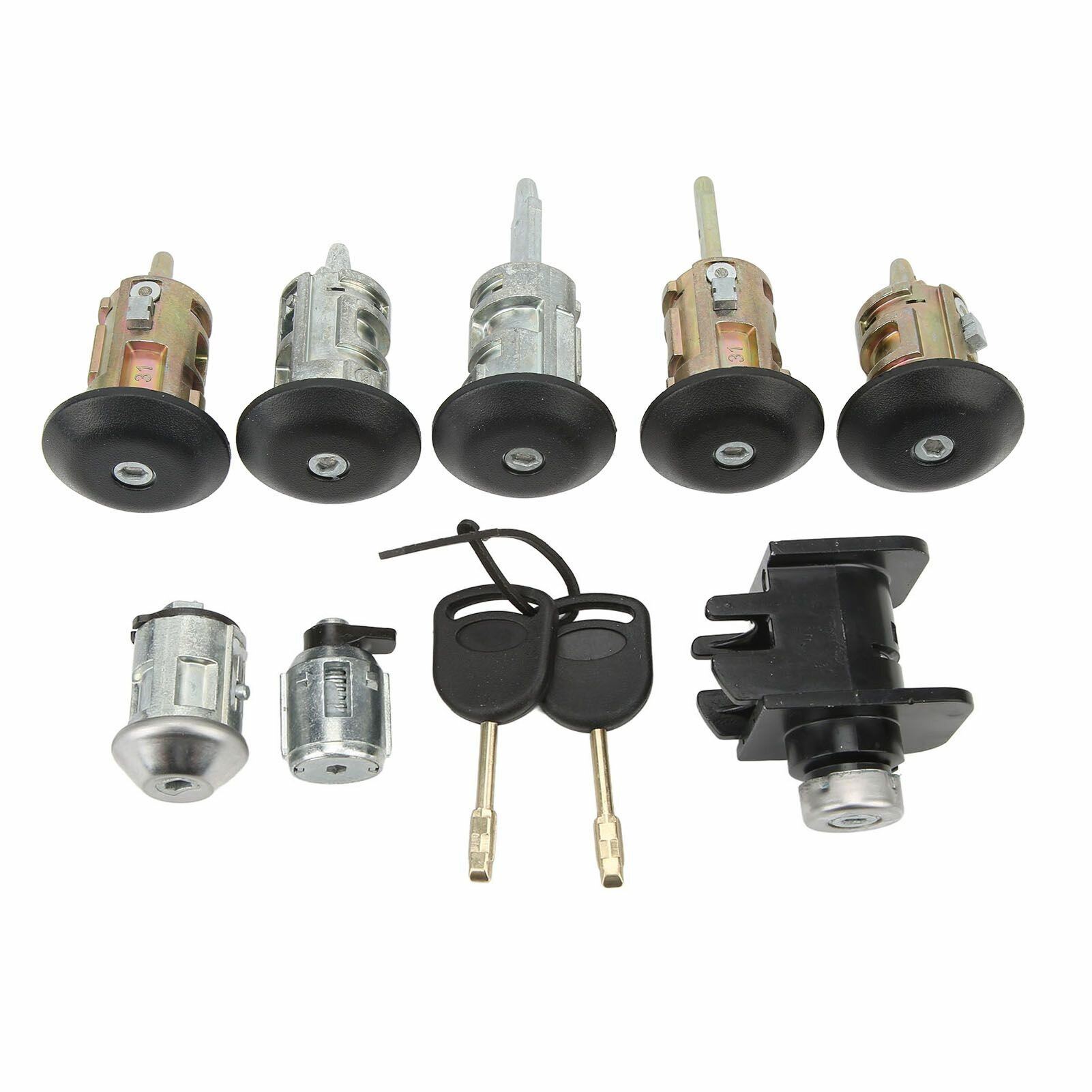 Набор цилиндровых ключей автомобильного замка с топливными замками капота и двери зажигания 4425134 Замена для FORD TRANSIT CONNECT 2002-2007