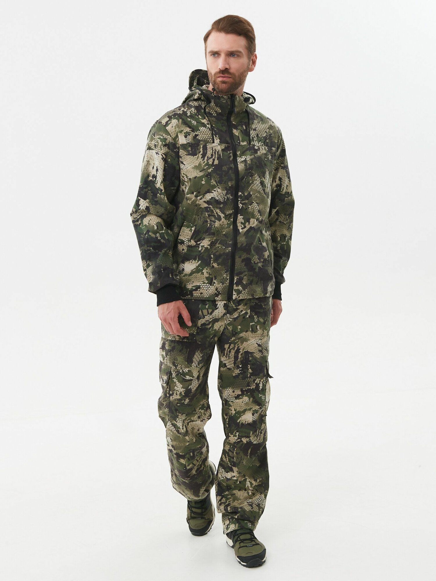 Костюм тактический мужской летний Huntsman Тайга 3, камуфляжный для охоты и рыбалки, форма охранника (р.48-50/182-188)