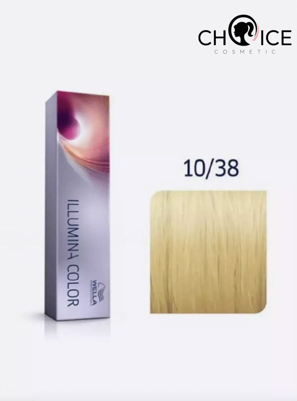 Wella Professionals Illumina Color 10/38 Яркий блонд золотисто жемчужный