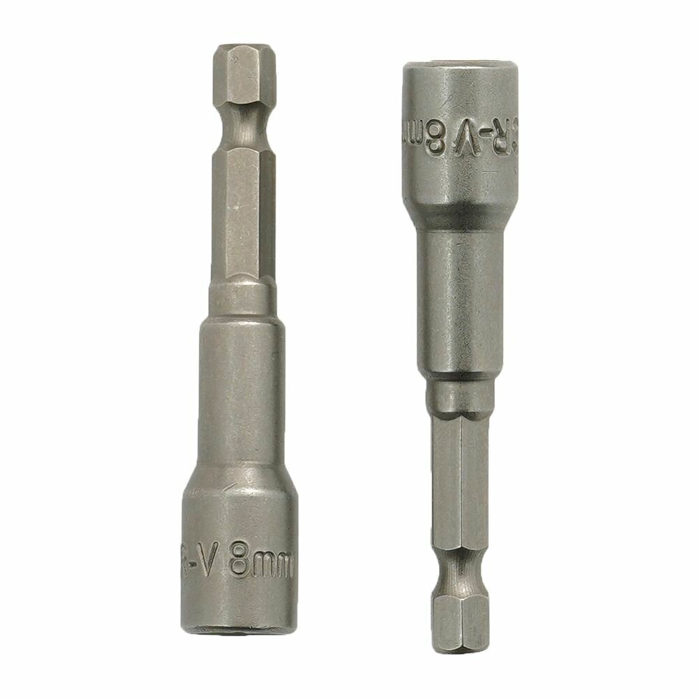 Головка магнитная 8 мм, 1/4", 2 шт