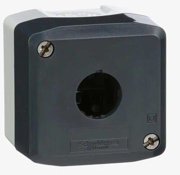 Корпус кнопочного поста 1 отверстие Schneider Electric XALD01