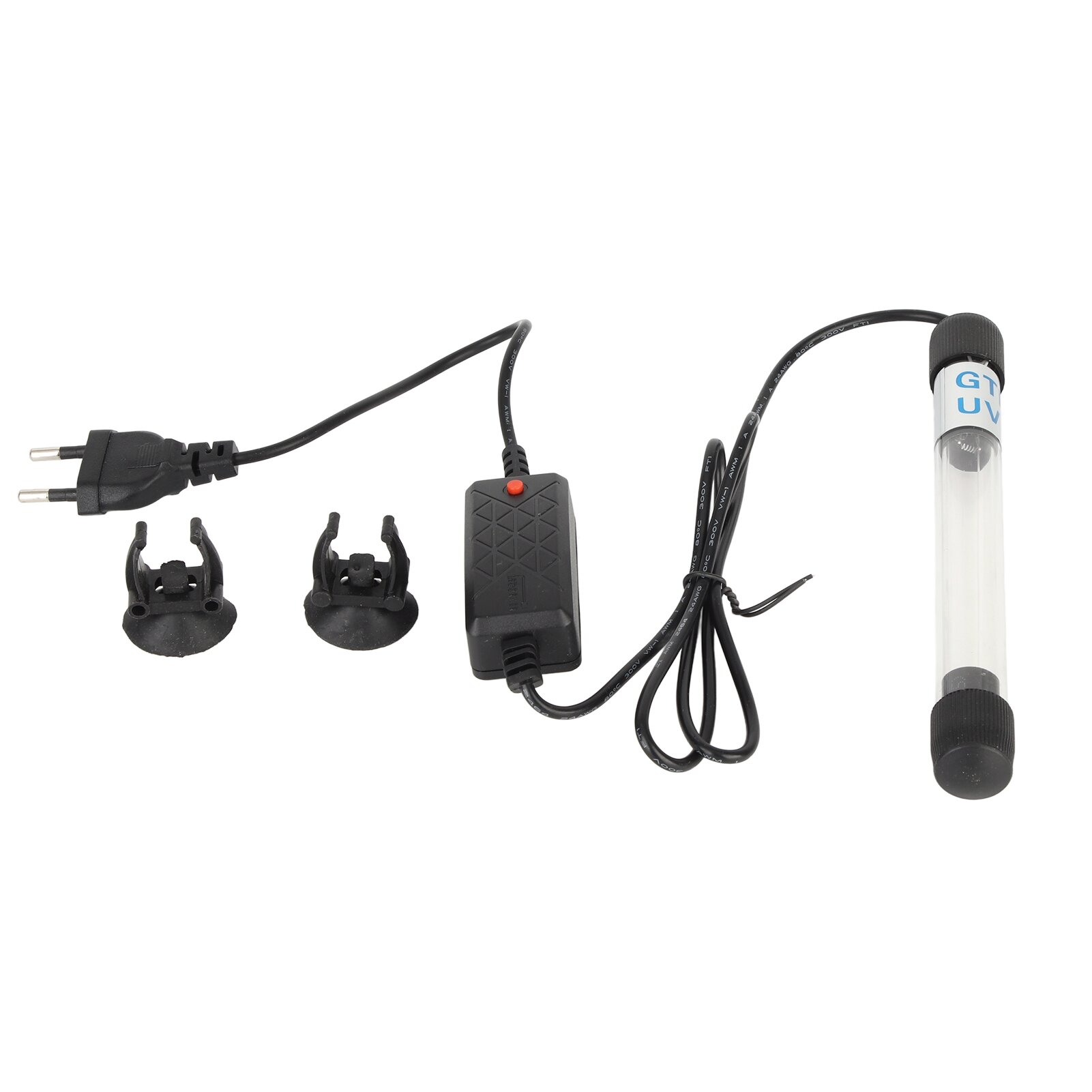 Погружной УФ-стерилизатор для аквариумов и прудов, лампа для очистки от зеленых водорослей, вилка EU, 220–240 В, 5 Вт.