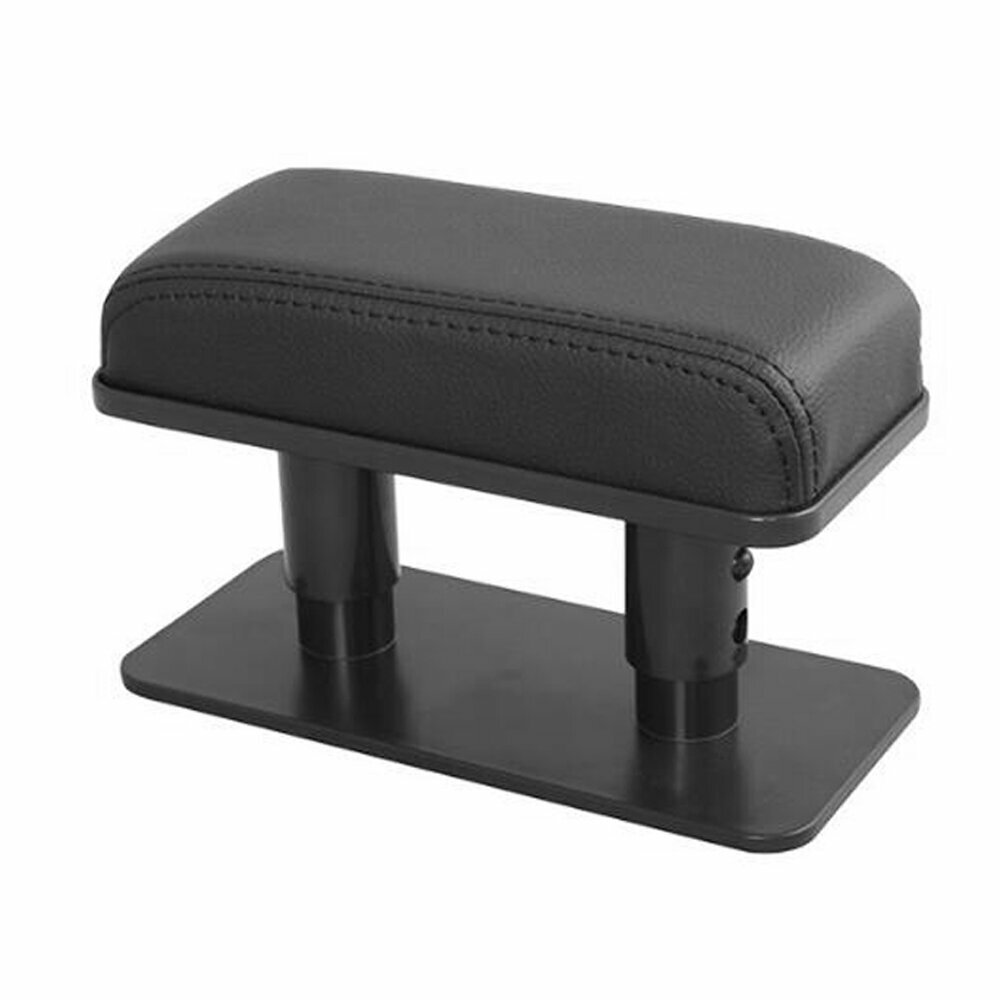 Подлокотник для автомобиля Левый подлокотник Универсальный кожаный подлокотник 3 регулируемых высоты Безразрушительная установка Черный с черной линией/Черный с белой линией (выбор) Материал ПУ-кожа + ABS Размер изделия 170*77*90-120мм Размер упаковки