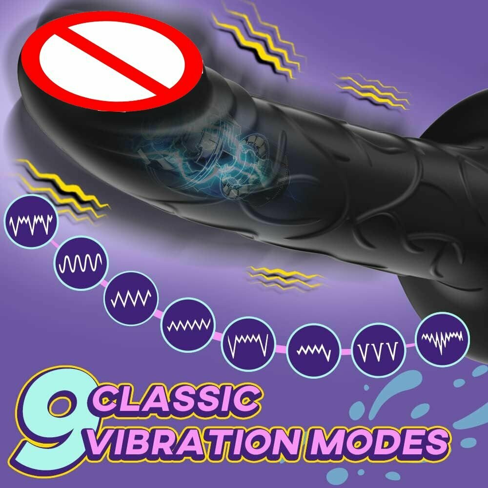 Вибрирующий фаллоимитатор с супер вибромотором, интеллектуальное управление APP