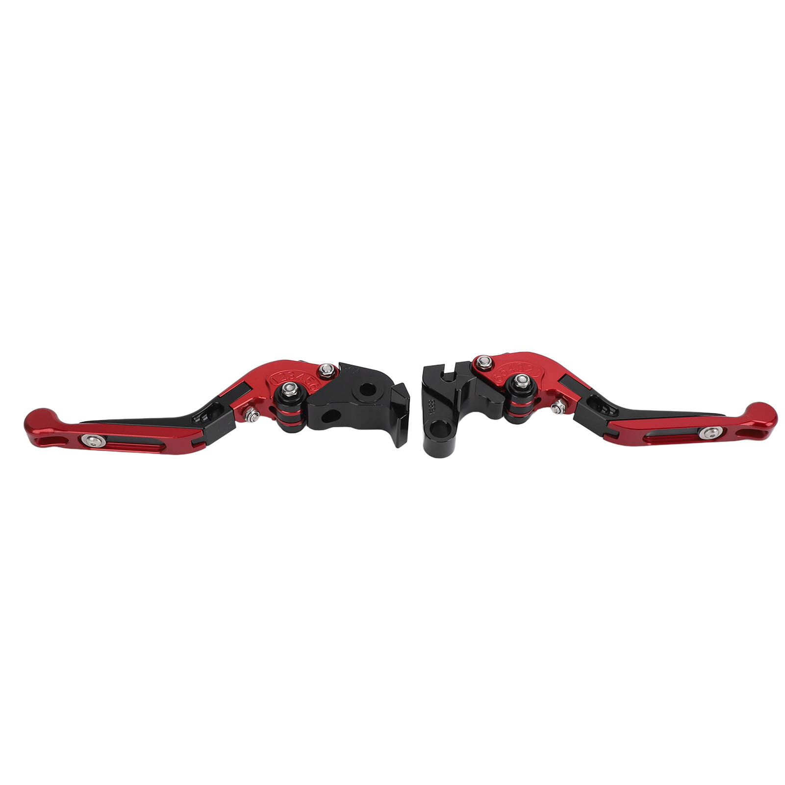 Складные рычаги сцепления для мотоцикла, изготовленные из алюминиевого сплава CNC 6061, рычаги сцепления и тормоза для YZF R1, R6, R6S, красные.