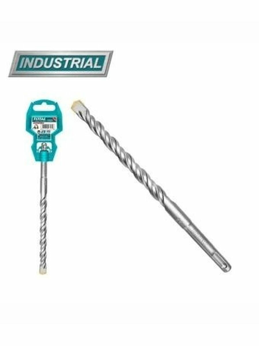 Бур по бетону, кирпичу, 4х110 мм, SDS- Plus, TOTAL TAC310401