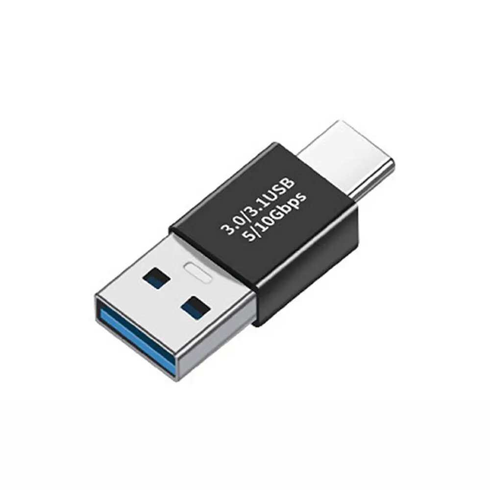 USB 3.0/3.1 USB папа-папа, USB-C мама, черный