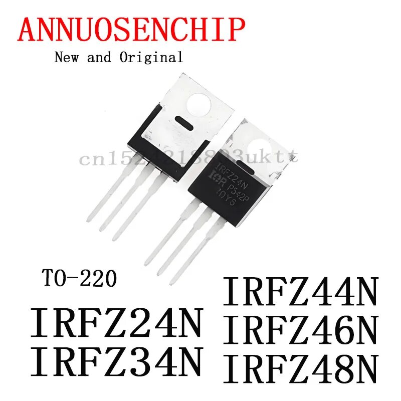 10 шт. логические ИС ANNUOSENCHIP IRFZ24NPBF IRFZ46 IRFZ48 IRFZ44NPBF IRFZ24N IRFZ34N IRFZ44N