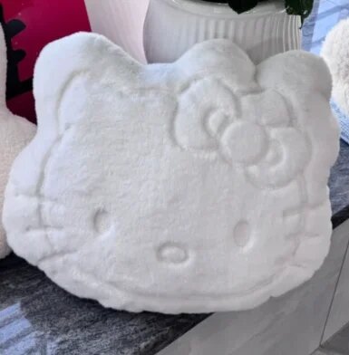 Плюшевая подушка Hello Kitty, белая