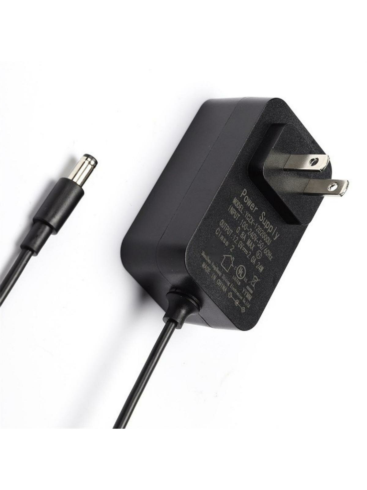 Электроника, Универсальный адаптер питания DC12V2A/24V1A 5,5x2,5 мм/5,5x2,1 мм для светодиодной камеры