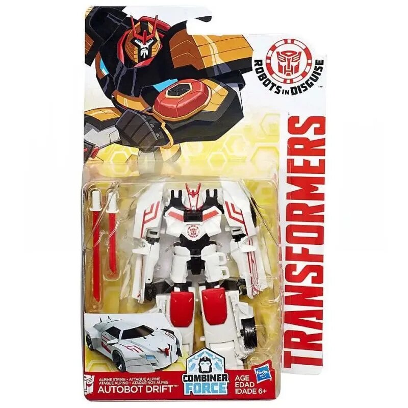 Трансформеры игрушки Hasbro Transformers Robots in Disguise Alpine Strike Autobot Drift