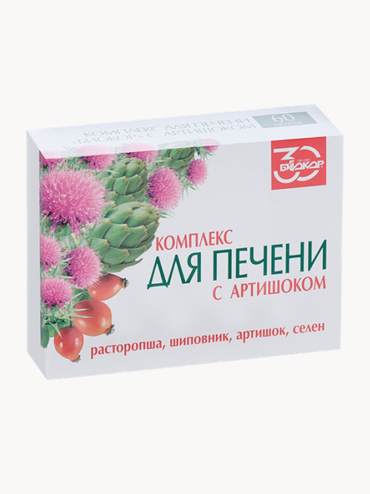 Биокор / Комплекс для печени с артишоком , 60 шт