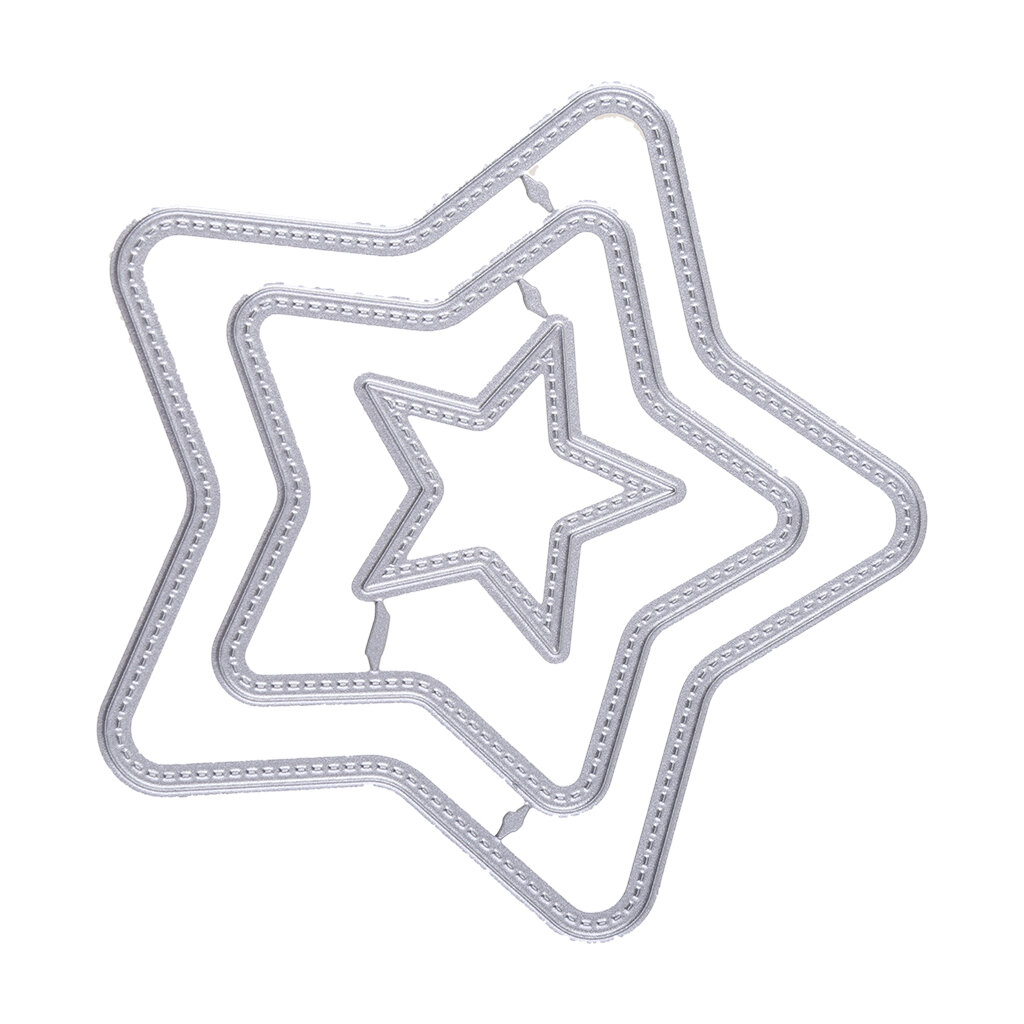 Творческий Трафарет Для Резки Металла В Форме Звезды DIY Инструмент Для Тиснения Скрапбукинга DIY Бумажные Открытки Украшение Альбома