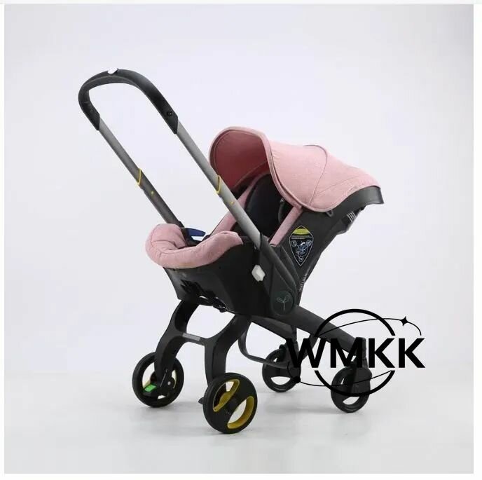 Универсальная модульная коляска 4 в 1 (автокресло-переноска) Foo Foo Vinng + сумка-рюкзак + накидка на ножки, цвет серый