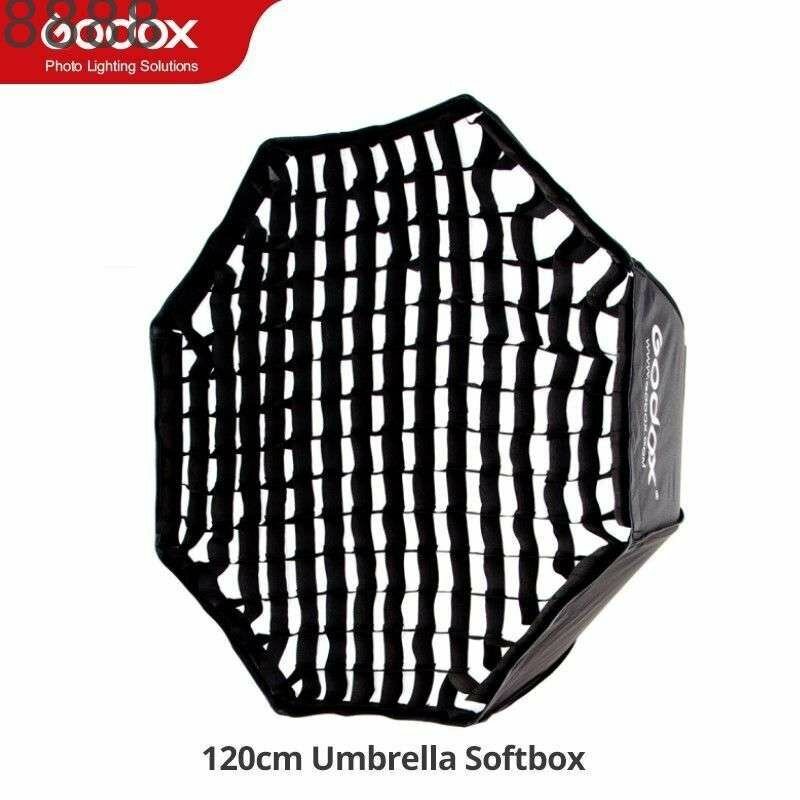 Godox 120 см зонт складной софтбокс Октобокс + Сотовая сетка