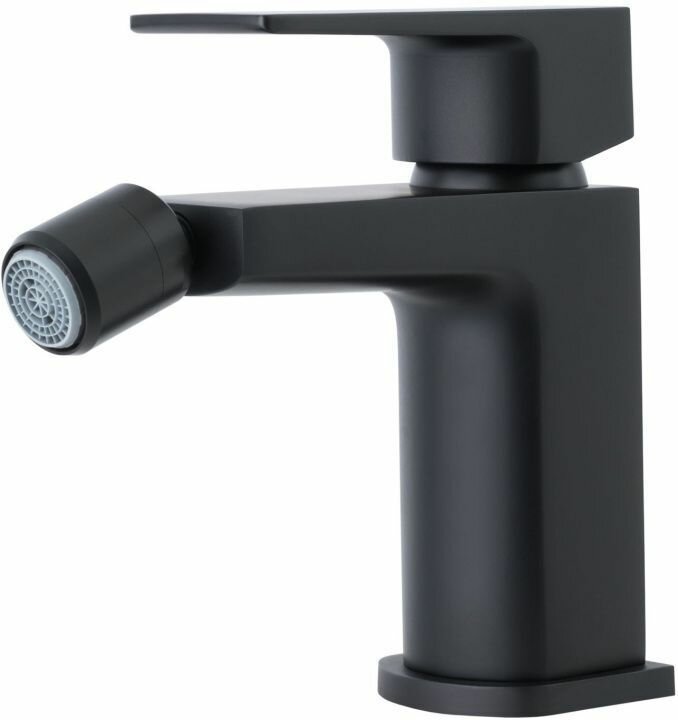 Смеситель для биде Allen Brau Infinity 5. WC21CZ00LP4-RJ31SA (с донным клапаном) черный матовый