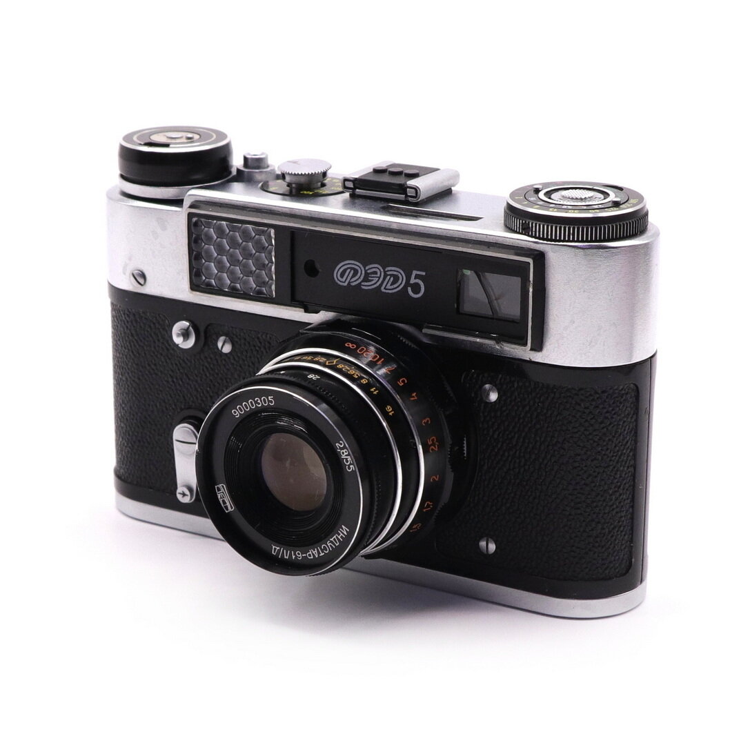 Фотоаппарат Фэд 5С + Индустар-61л/д (СССР)