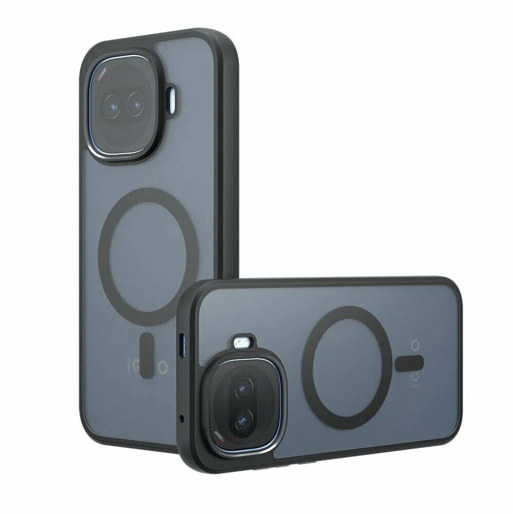 Магнитный чехол для VIVO IQOO 15R, Полупрозрачный Матовый противоударный защитный чехол для Виво IQOO 15R