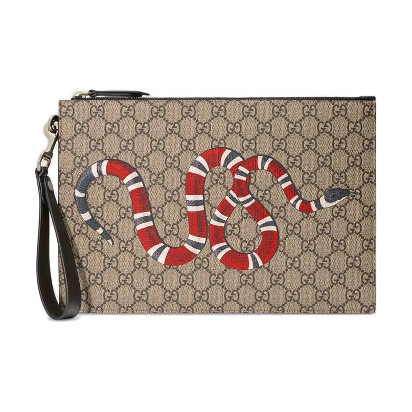 Сумка GUCCI GG Embossed, фактура плетеная — фото 1