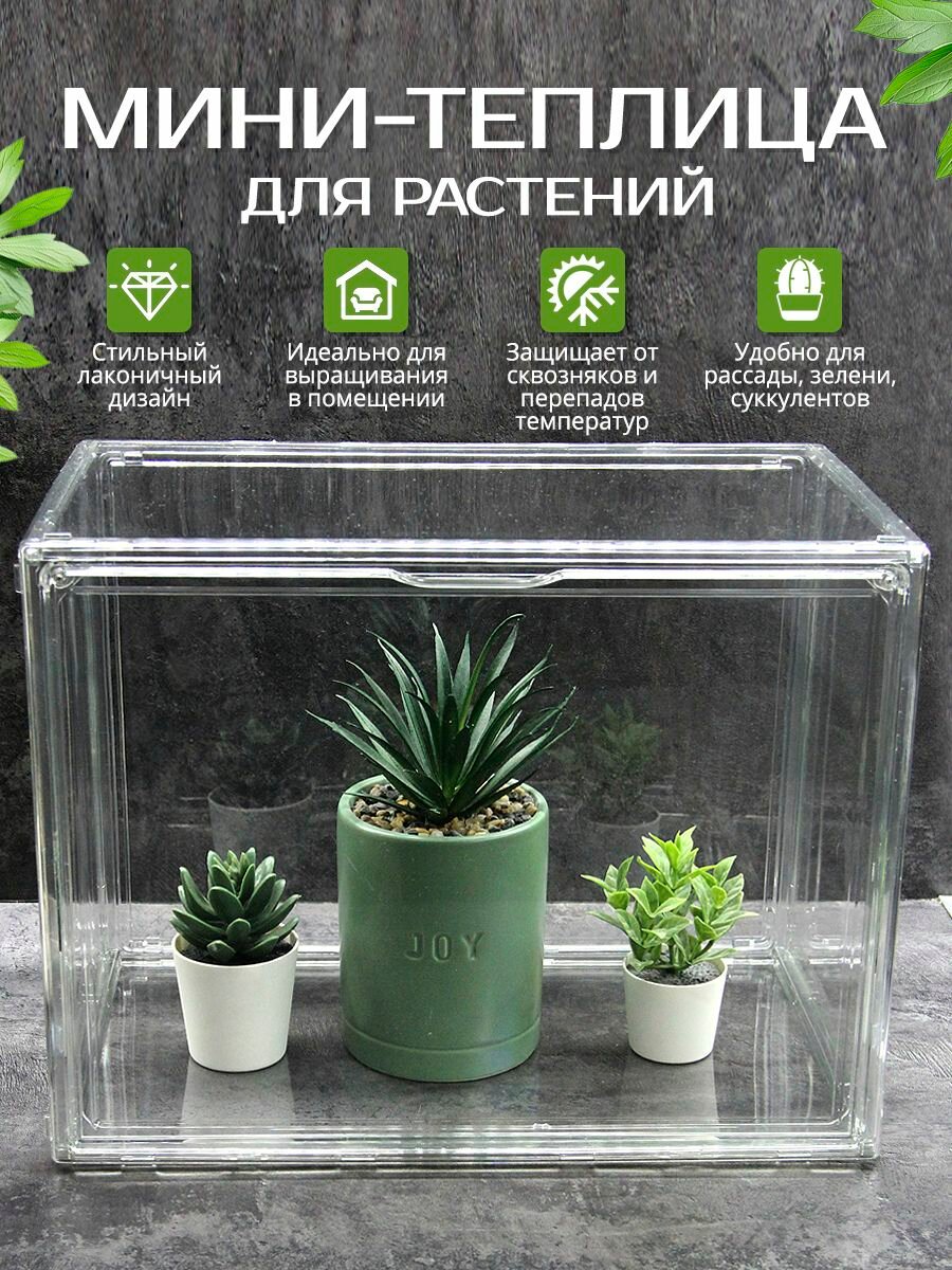 Контейнер, бокс для растений, теплица для растений