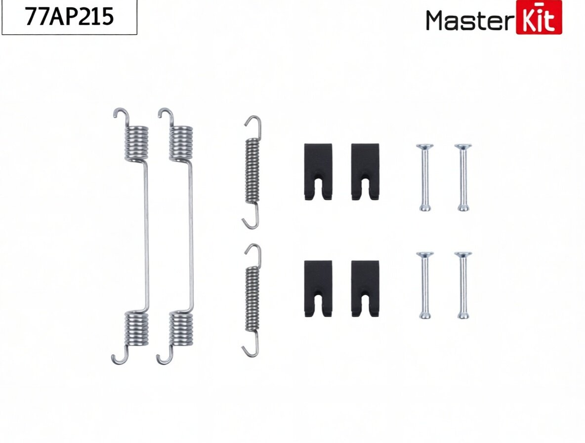 Комплект установочный барабанных колодок Ford FOCUS II (DA_, HCP, DP) 2004 - 2013 Masterkit MasterKi