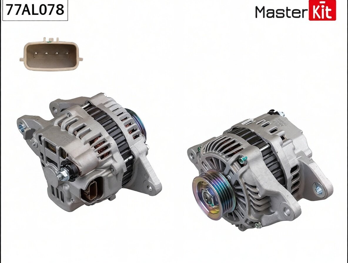 Генератор MITSUBISHI ASX/LANCER X (85A) Masterkit MasterKit арт. 77AL078