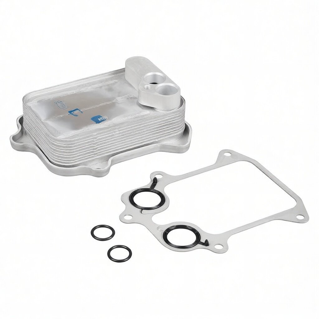 Радиатор масл. для а/м VW Tiguan (08-)/Jetta (10-)/Skoda Octavia A5 (04-) 1.4i/1.6i (LOc 1810) LUZAR