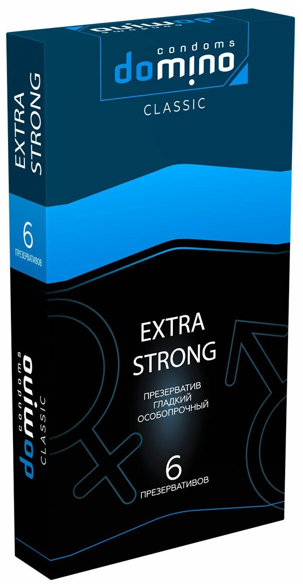 Презервативы Domino Classic Extra Strong, 6 шт.