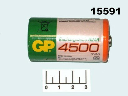 Аккумулятор D 1.2V 4.5A GP 450DHC Ni-MH