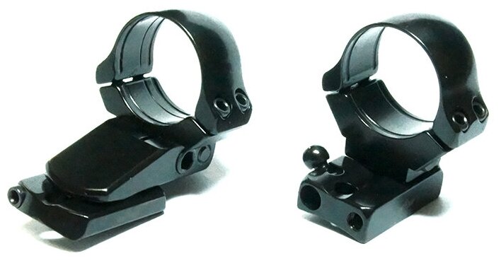 Быстросъемный поворотный кронштейн EAW на Steyer SBS 26мм, BH-17мм, вынос 26мм (300-00202)