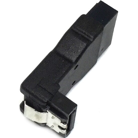 Переходник Espada SATA(M) - SATA(F) угловой 90 с фиксатором