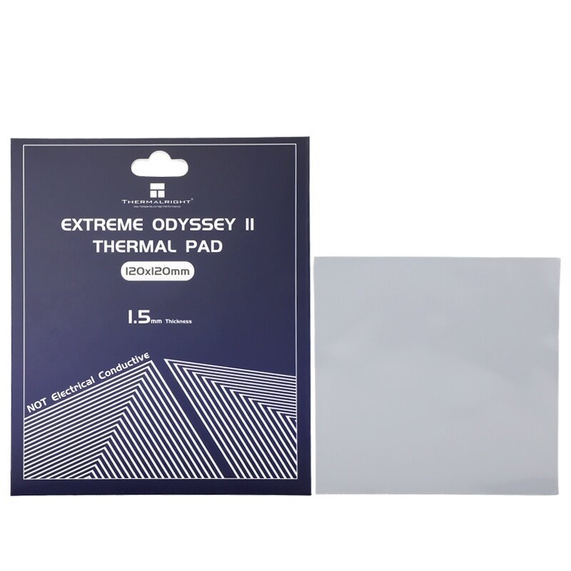 Термопрокладка Thermalrigh EXTREME ODYSSEY II 120x120 мм, толщина 1.5 мм 14.8 Вт/(м·K)