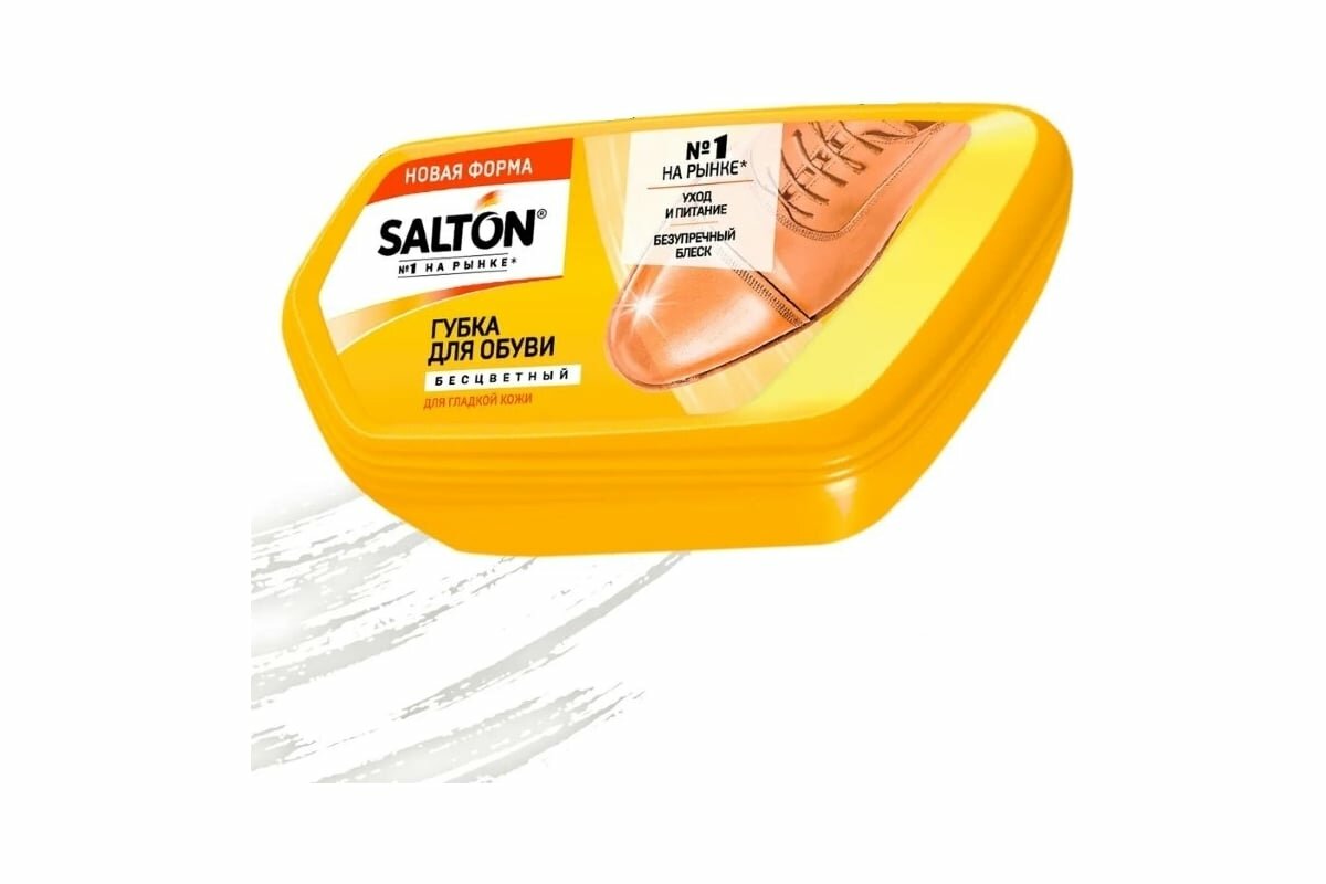 SALTON Губка волна для обуви из гладкой кожи Бесцветный 18/72 Дизайн 2017 52/93