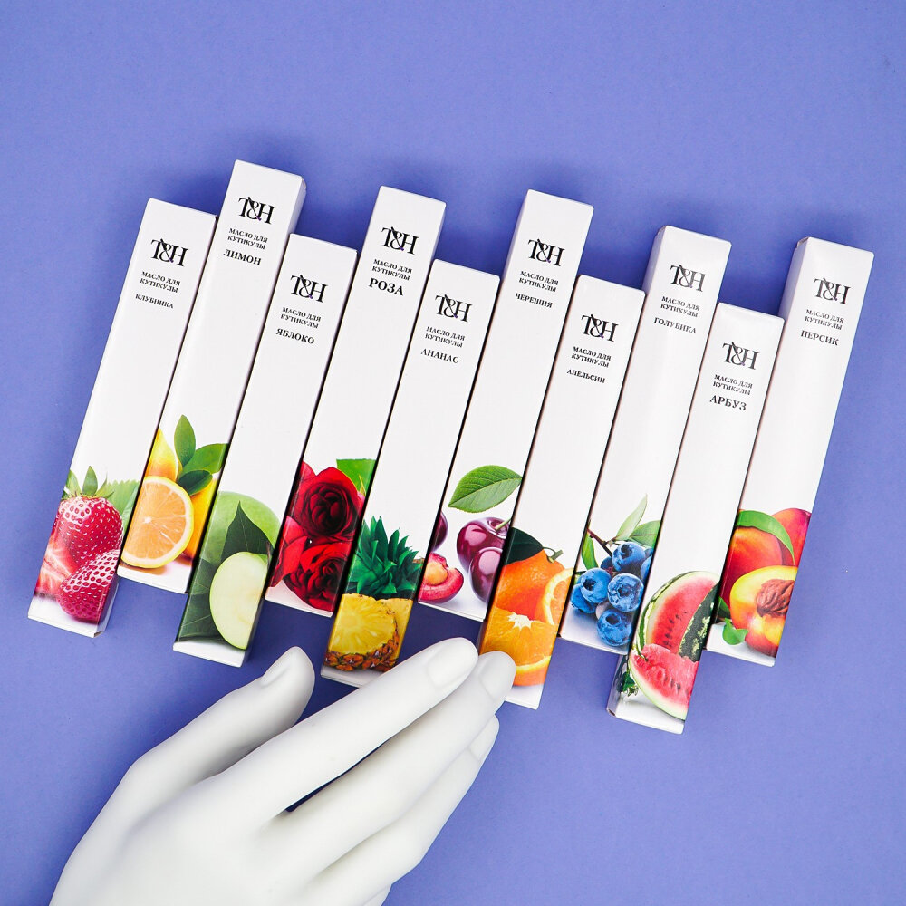 Масло для кутикулы в карандаше 93130 Арбуз T&H