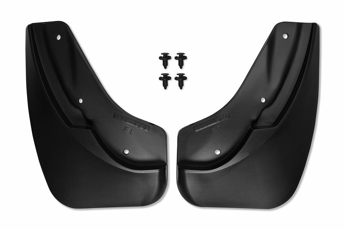 Брызговики Adamauto (оригинальный крепёж), передние на Skoda Karoq 1 поколение (2017-2021)